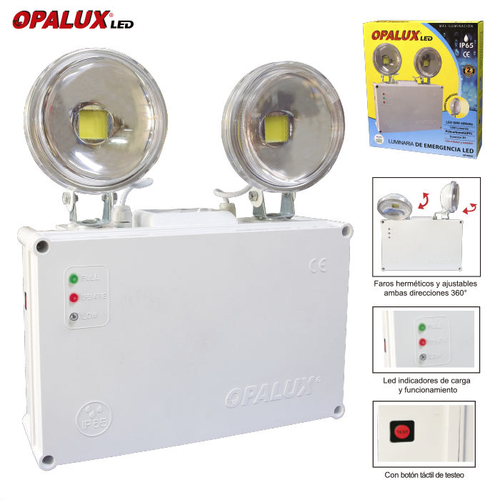 Electrónica: LÁMPARA DE EMERGENCIA 40W